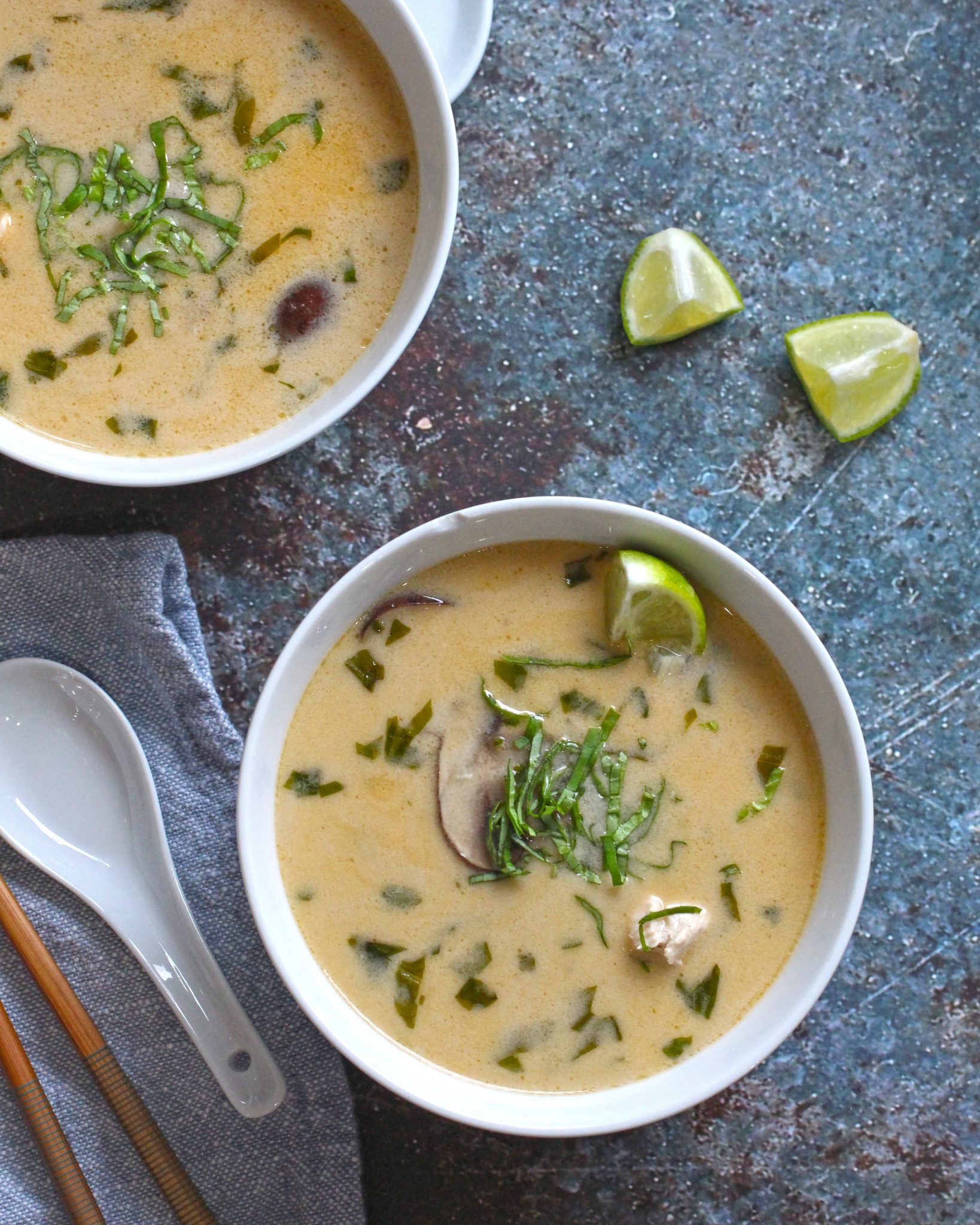 Tom Ka Gai- Thai Coconut Soup - Gluten Free Society