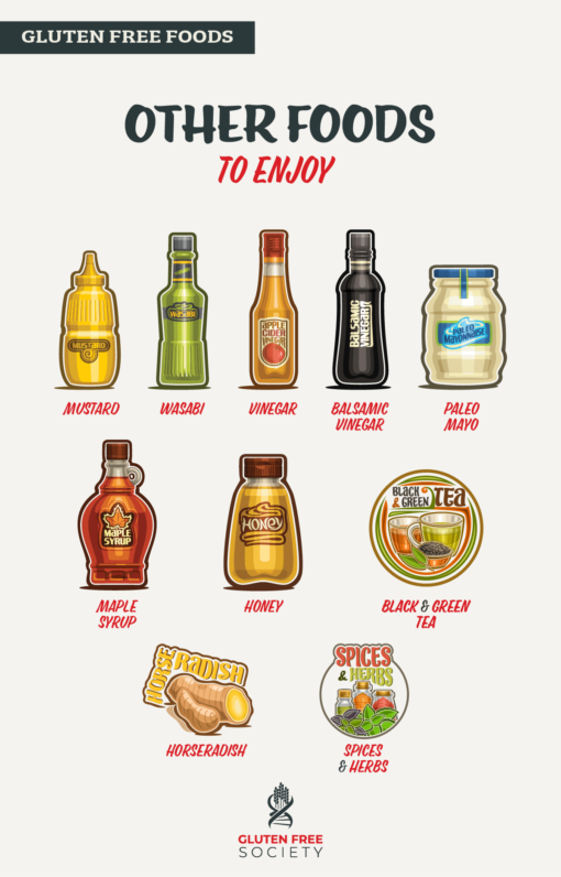 Gluten Free Food List - to Improve Your Health - Gluten Free Society