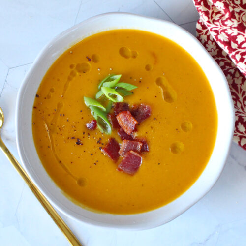 Bacon Squash Soup - Gluten Free Society
