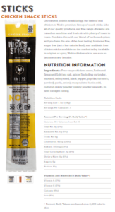 Nicks Sticks - Gluten Free Society