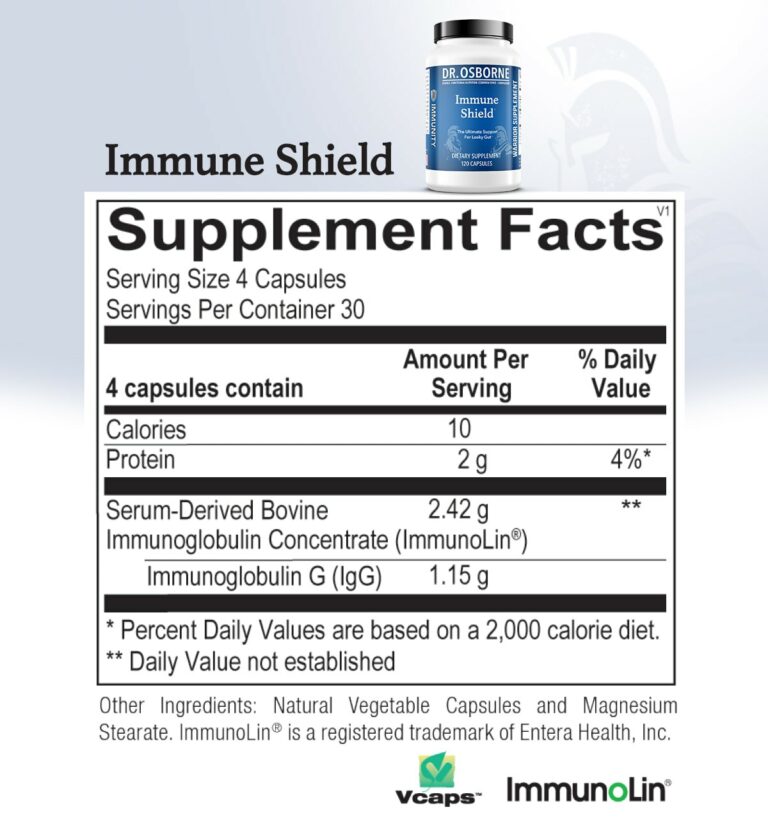 Immune Shield Capsules - Gluten Free Society