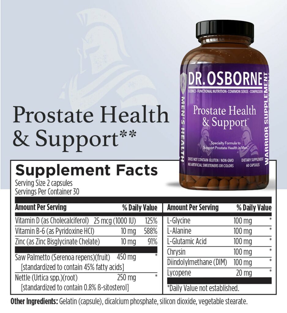 Prostate Health & Support - Gluten Free Society