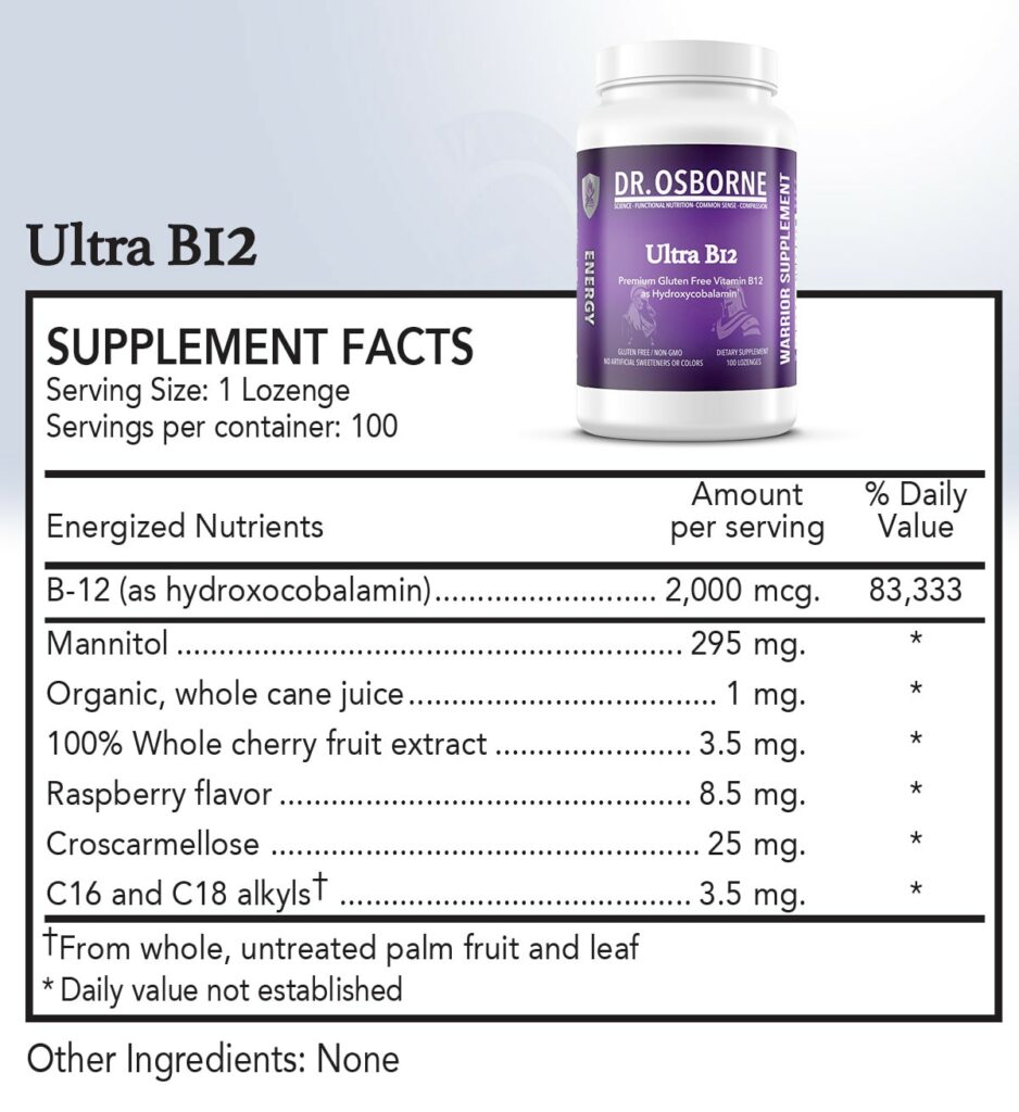 Ultra B12 - Gluten Free Society