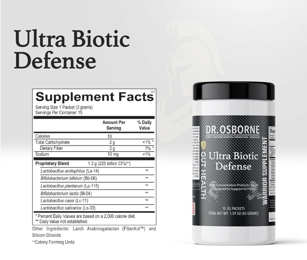 Ultra Biotic Defense - Gluten Free Society