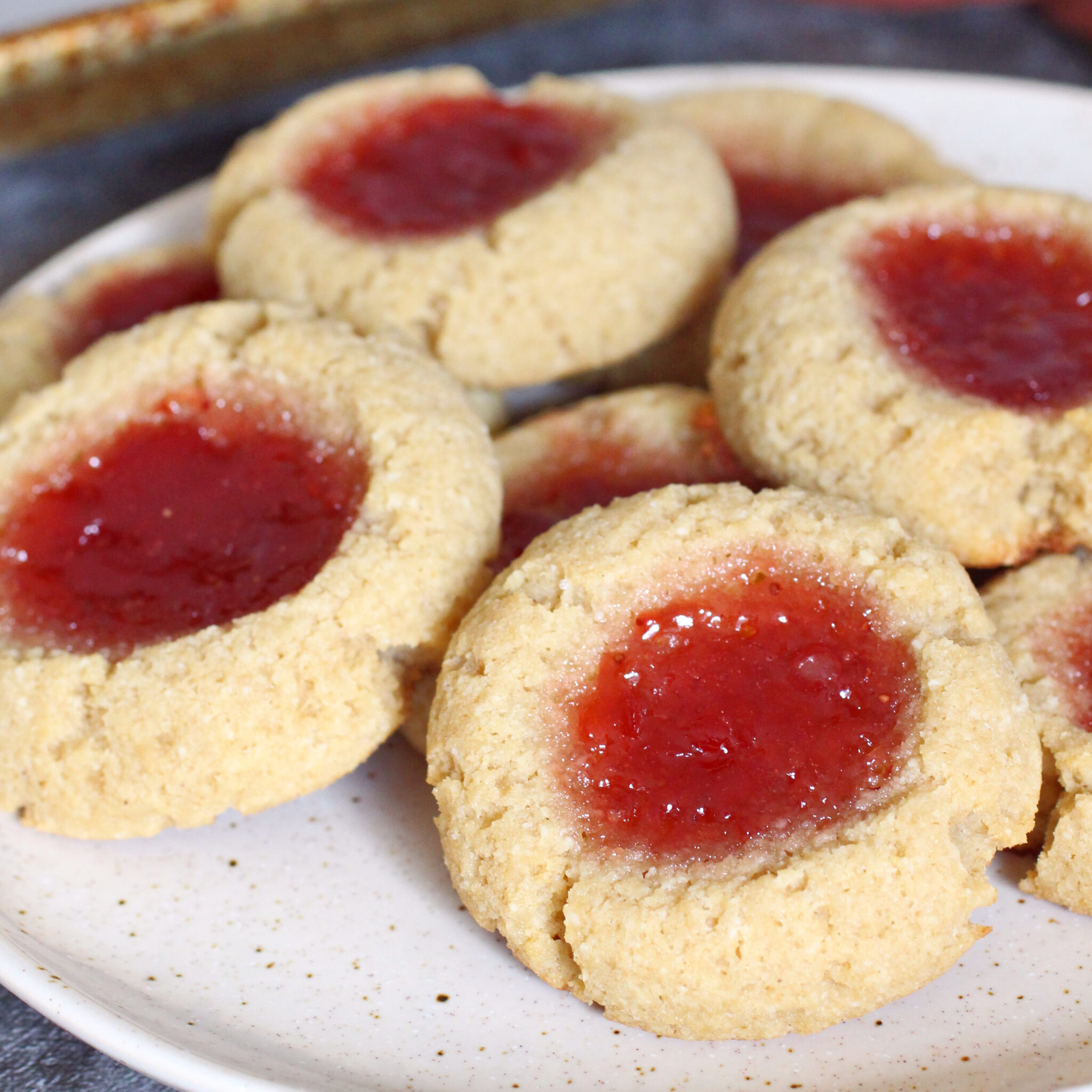 Thumbprint cookies - Gluten Free Society