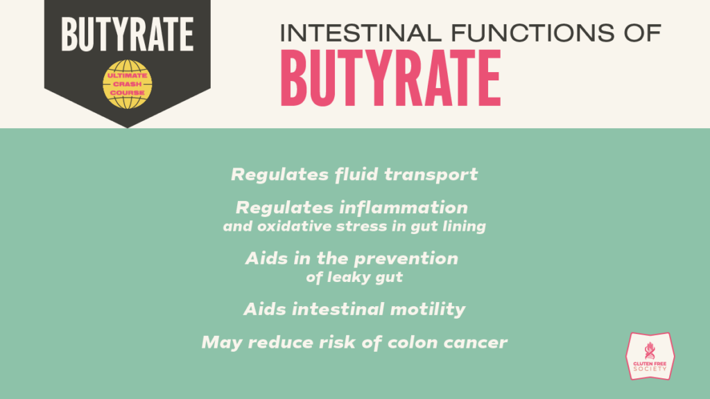 Images from the Ultimate Crash Course on Butyrate - Gluten Free Society