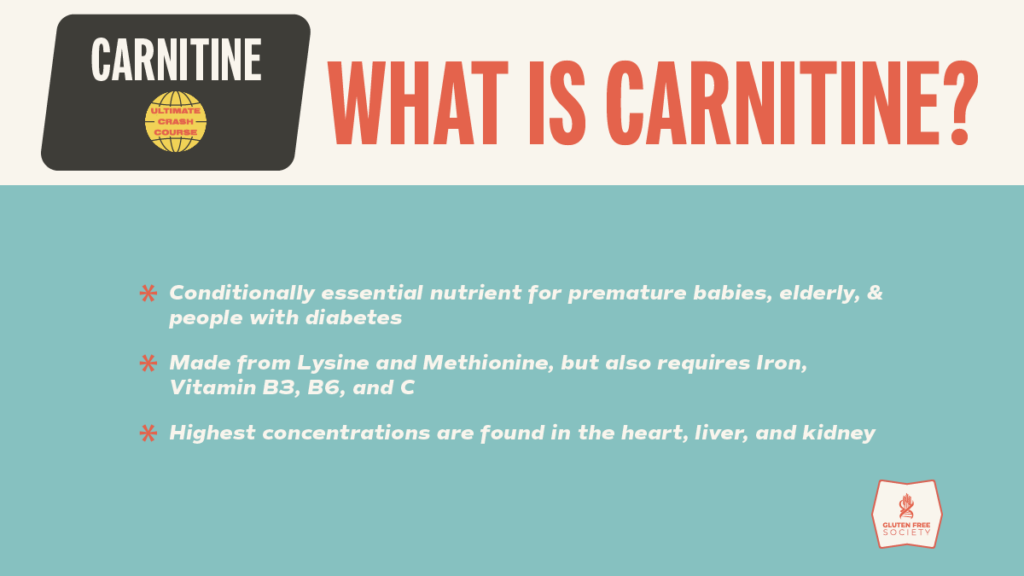 Images from Ultimate Carnitine Crash Course - Gluten Free Society